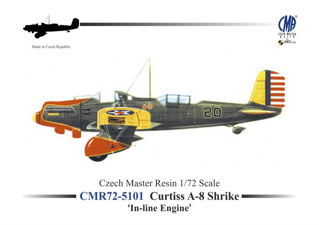 [CMR72-5101] Curtiss A-8 Shrike ‘In-line Engine’