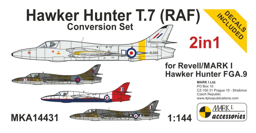 [MKA14431] Hawker Hunter T.7 (RAF) Conversion Set